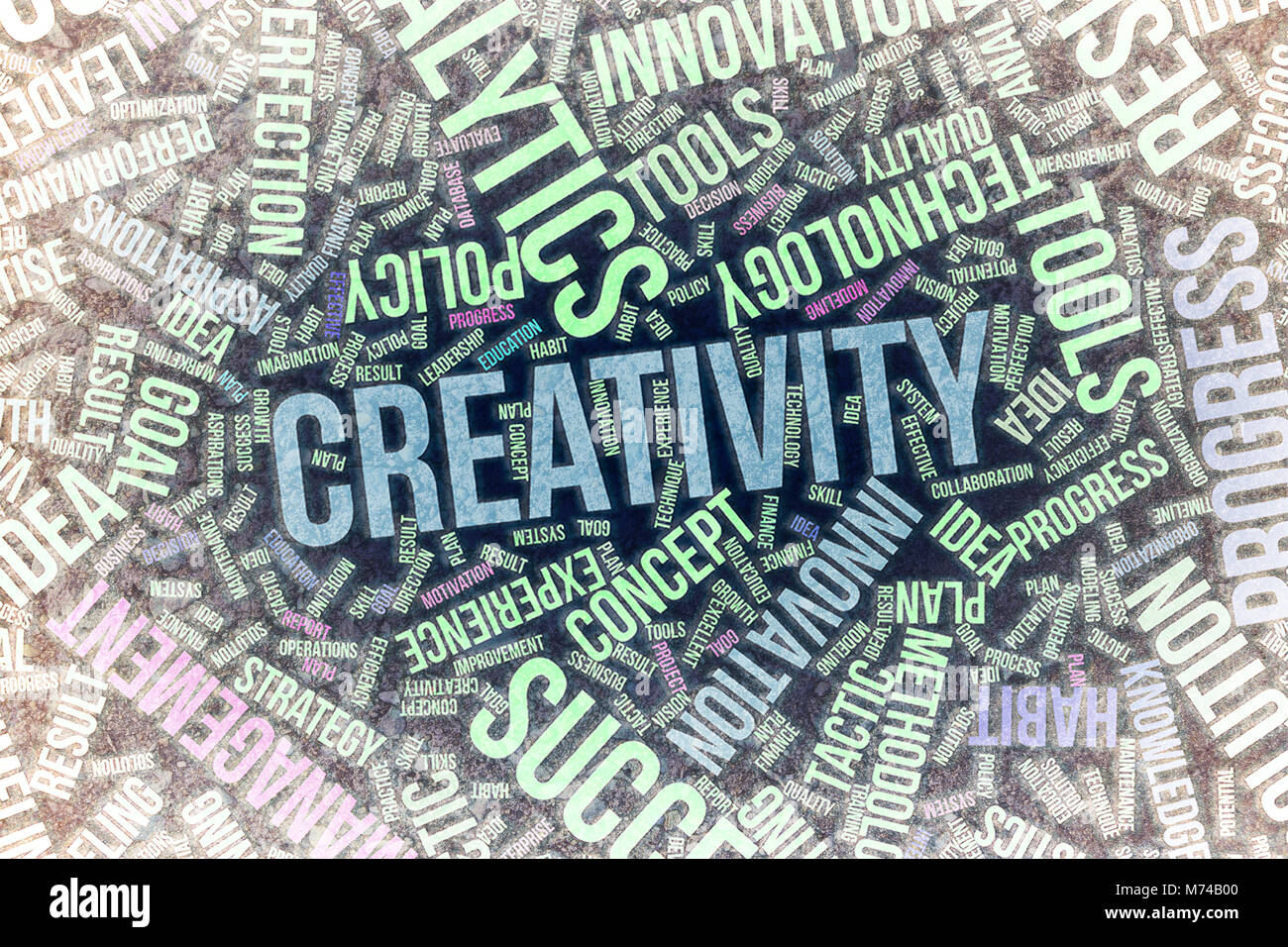 Creativity, business conceptual word cloud for for design wallpaper ...