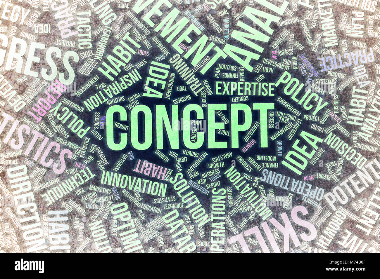 Concept, business conceptual word cloud for for design wallpaper ...
