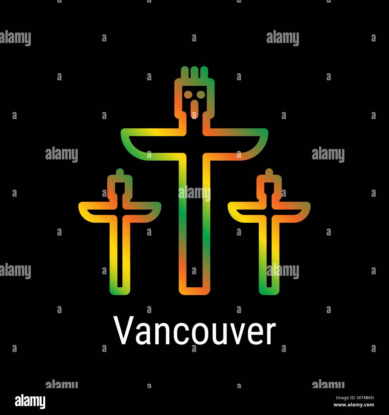 Vancouver icon hi-res stock photography and images - Alamy