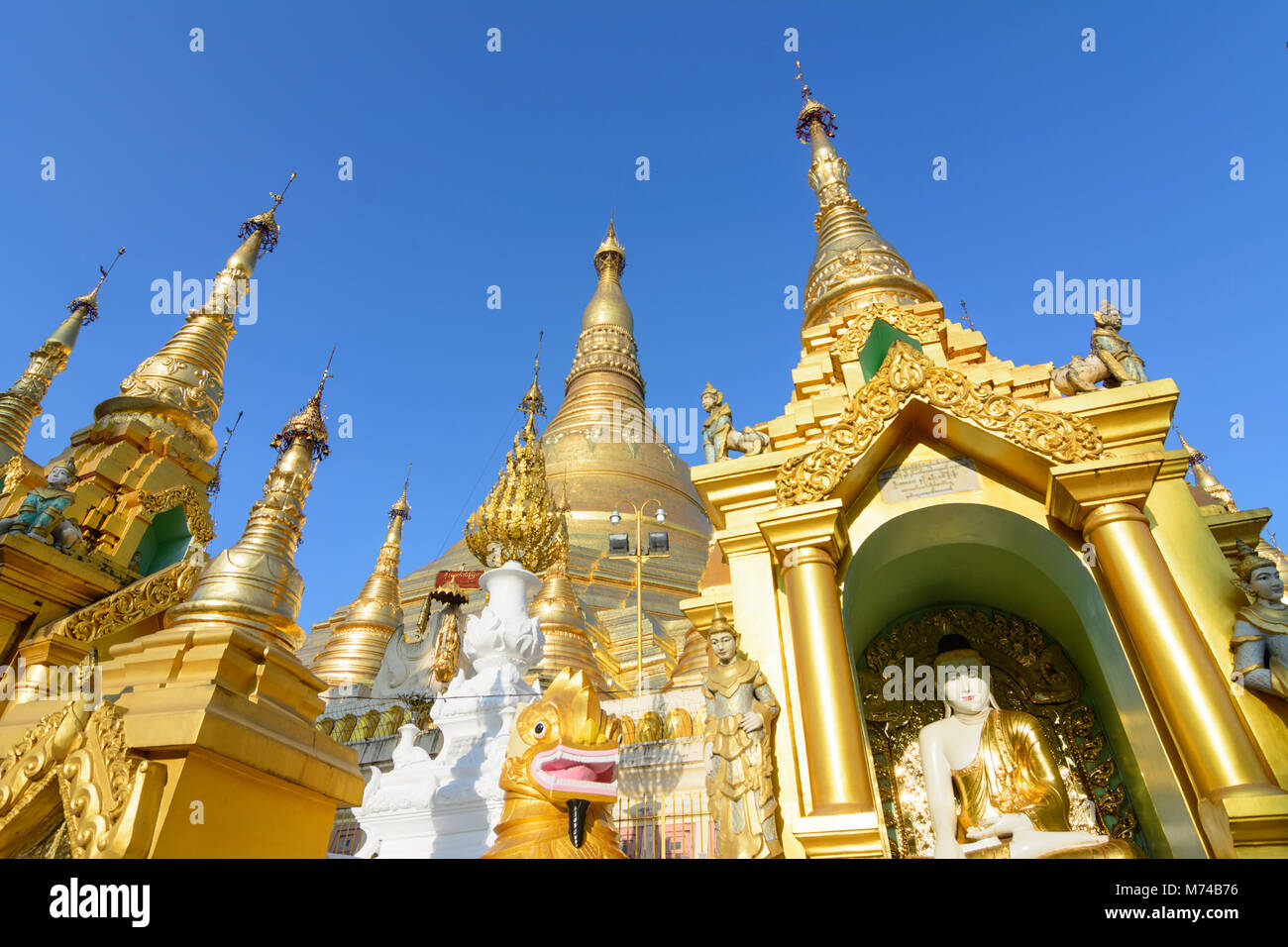 Yangon (Rangoon): Shwedagon Pagoda, , Yangon Region, Myanmar (Burma ...