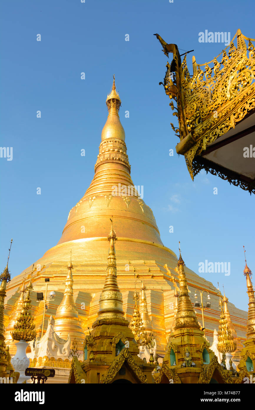 Yangon (Rangoon): Shwedagon Pagoda, , Yangon Region, Myanmar (Burma ...