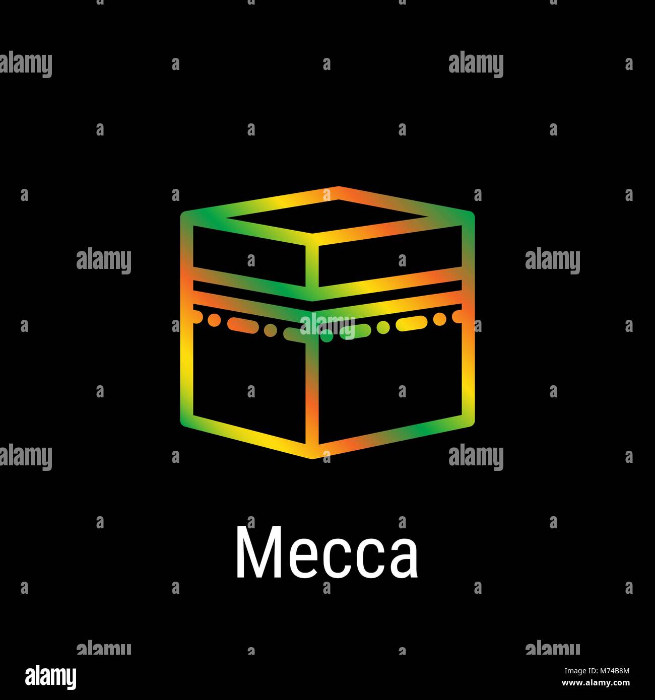 Makkah vector hi-res stock photography and images - Alamy