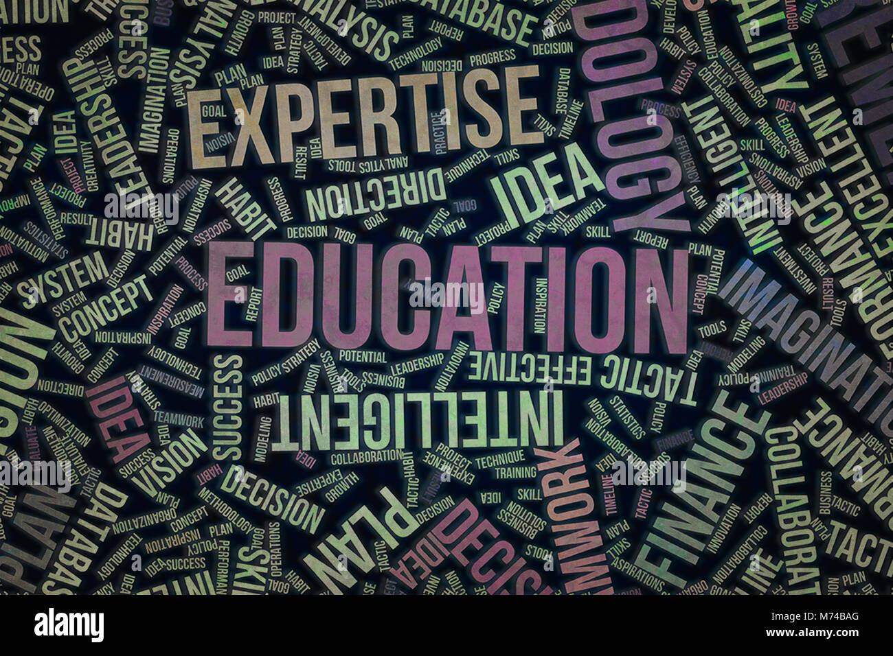 Education, business conceptual word cloud for for design wallpaper ...