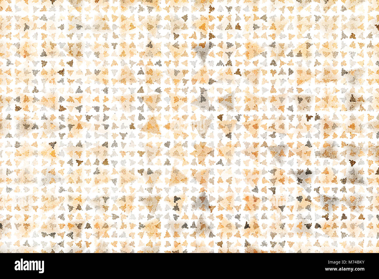 Generative triangle pixel mosaic for design wallpaper, texture or ...