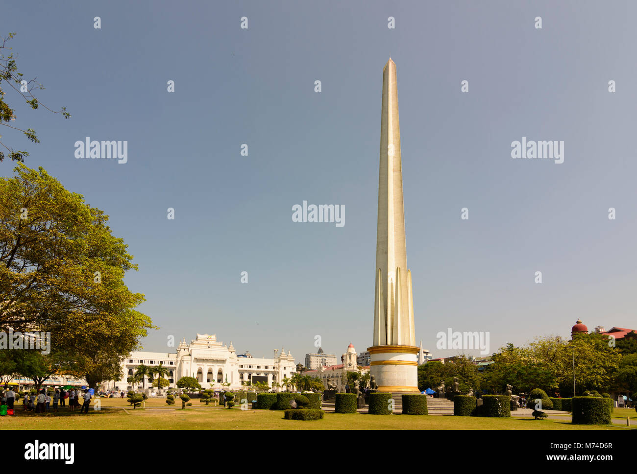 Rangoon burma memorial hi-res stock photography and images - Alamy