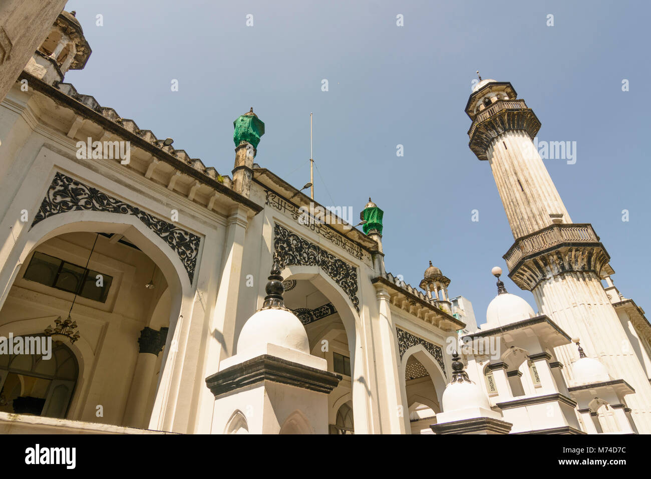 Yangon (Rangoon): Mogul Shia Mosque, Colonial Quarter, Yangon Region ...