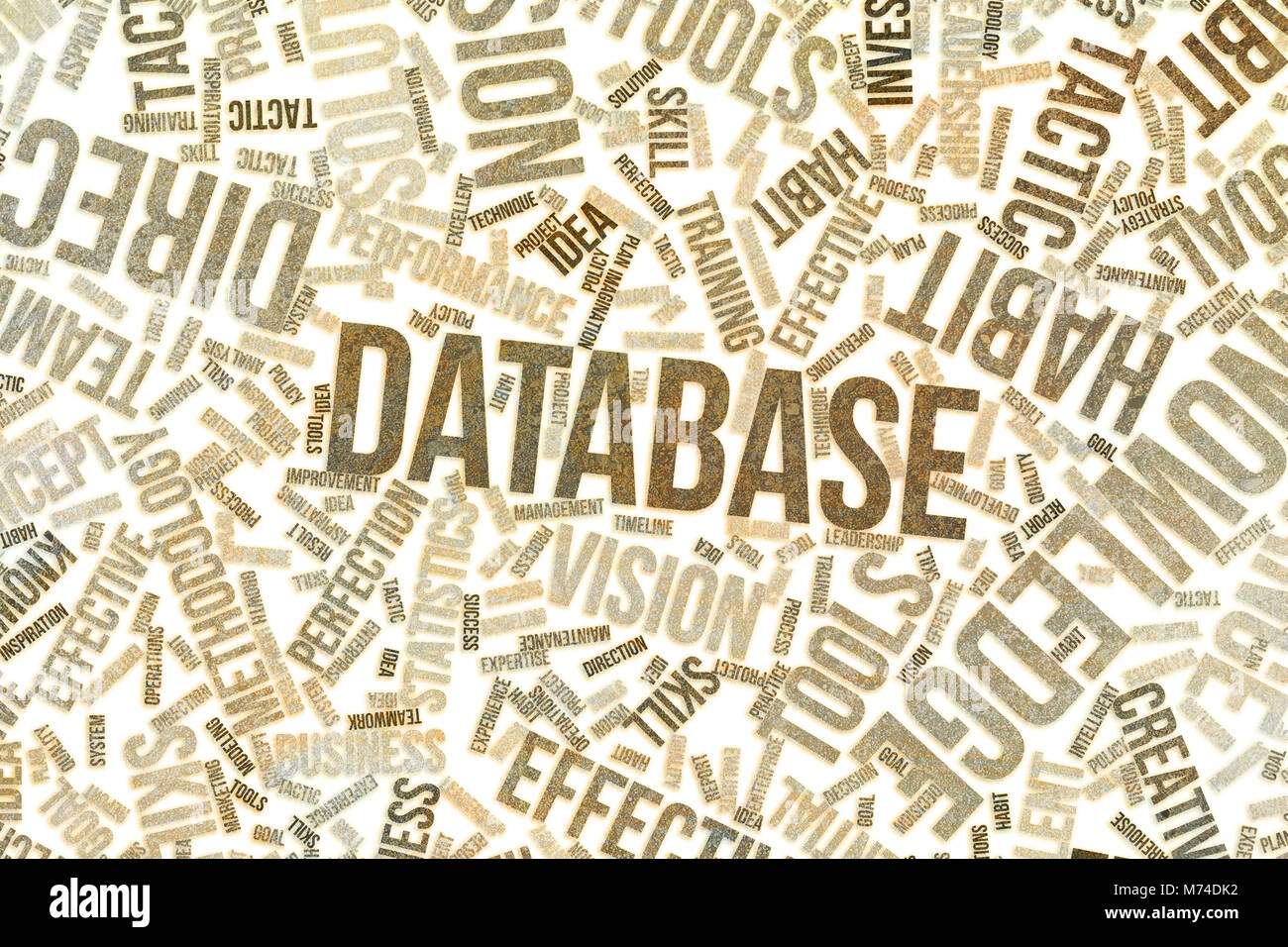 Database, business conceptual word cloud for for design wallpaper ...