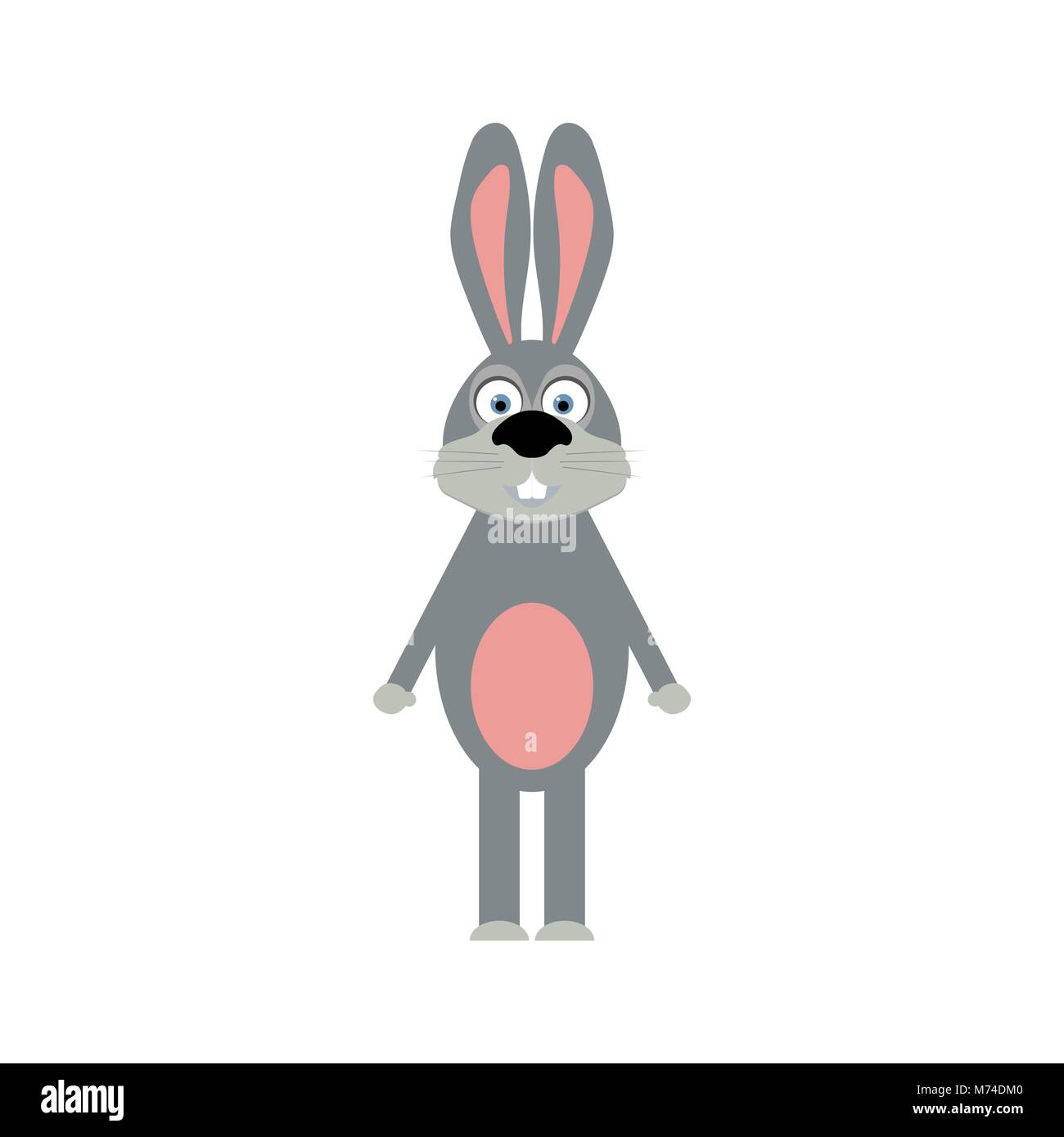 Easter bunny clipart drawing Cut Out Stock Images & Pictures - Alamy