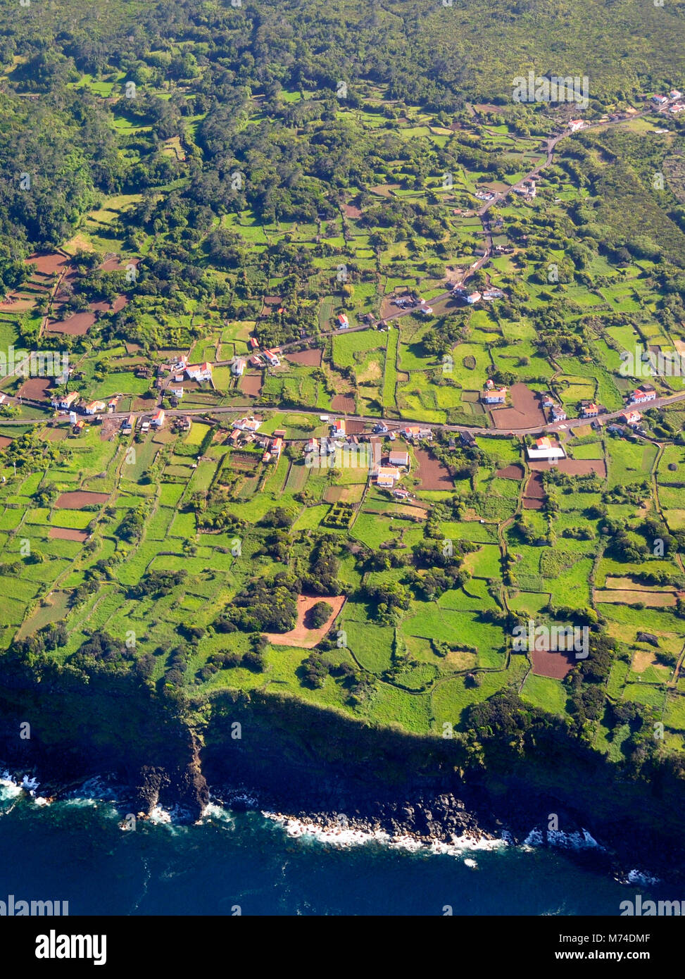 Aerial view of azores hi-res stock photography and images - Alamy