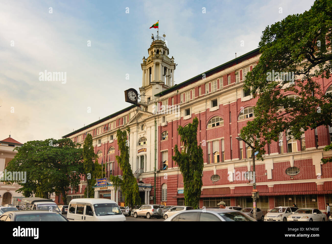 Yangon (Rangoon): Customs House, Colonial Quarter, Yangon Region ...