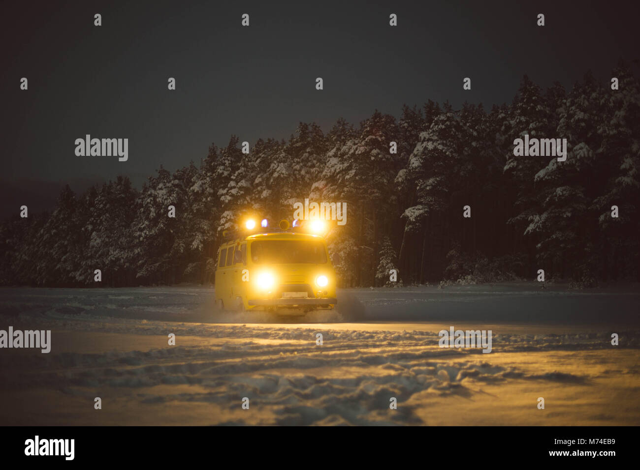 Russian minivan minibus hi-res stock photography and images - Alamy