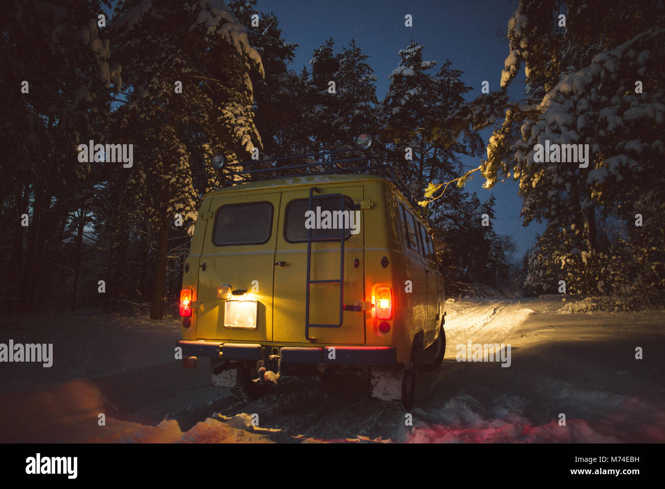Russian minivan minibus hi-res stock photography and images - Alamy