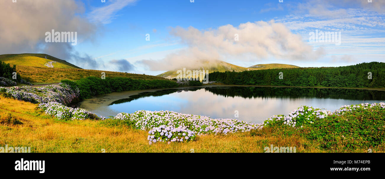 Lagoa da lomba hi-res stock photography and images - Alamy