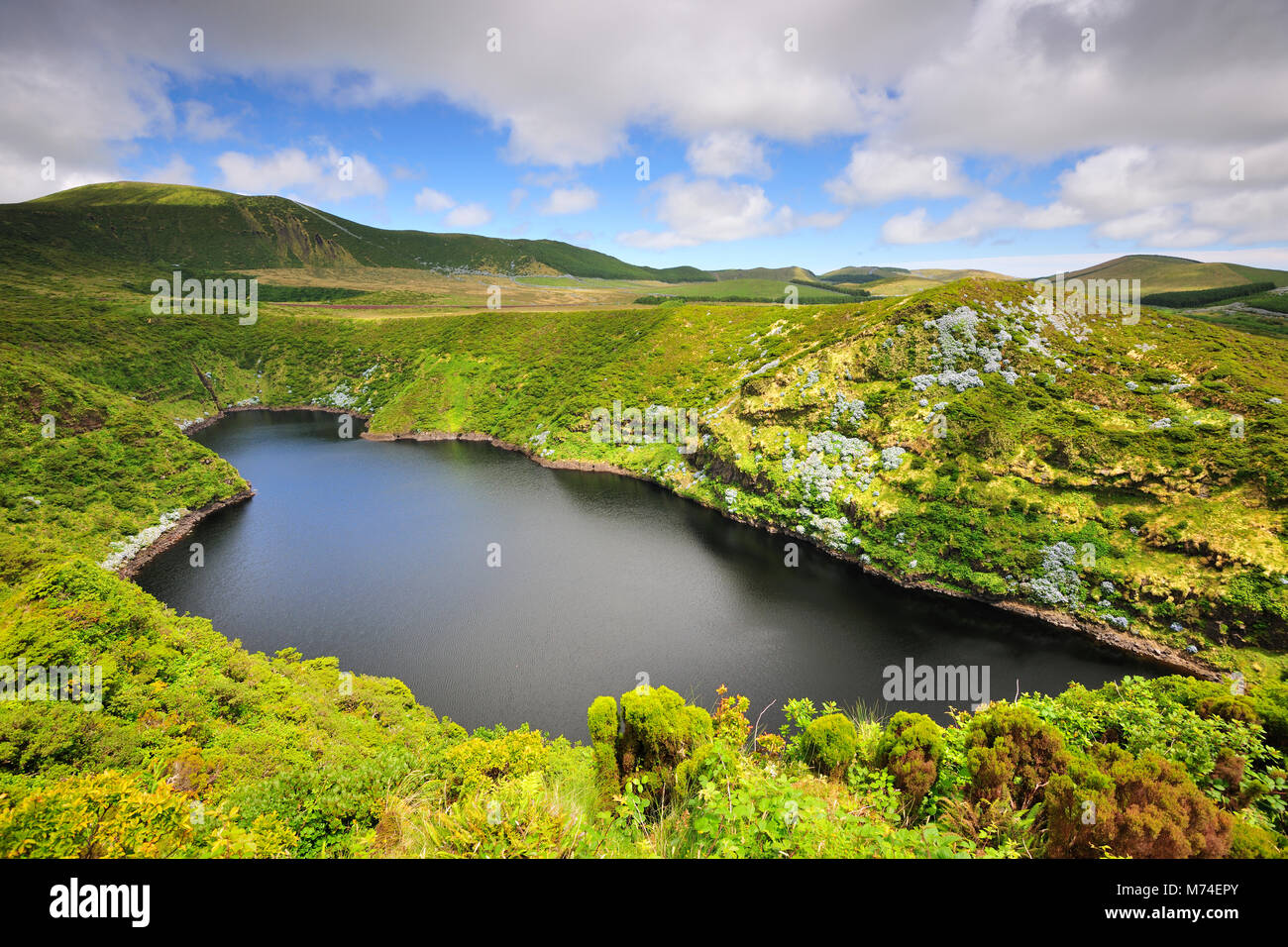 Caldeira volcano hi-res stock photography and images - Alamy