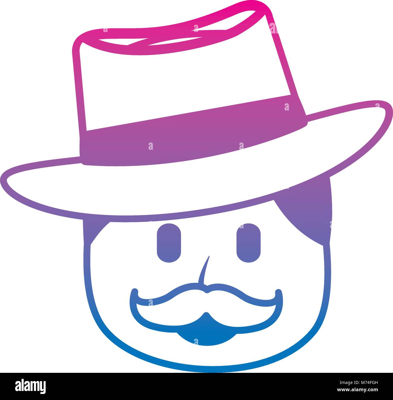 Sad cowboy Stock Vector Images - Alamy