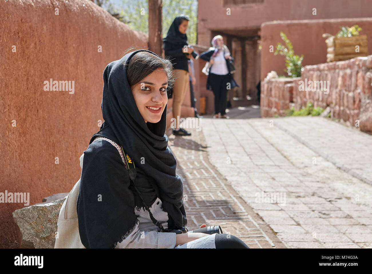 Female smiling persian persia hi-res stock photography and images - Alamy