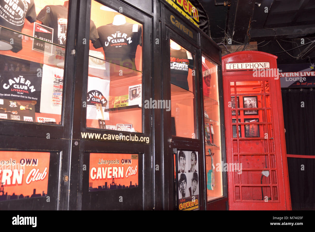 Inside The cavern Club Liverpool Stock Photo - Alamy