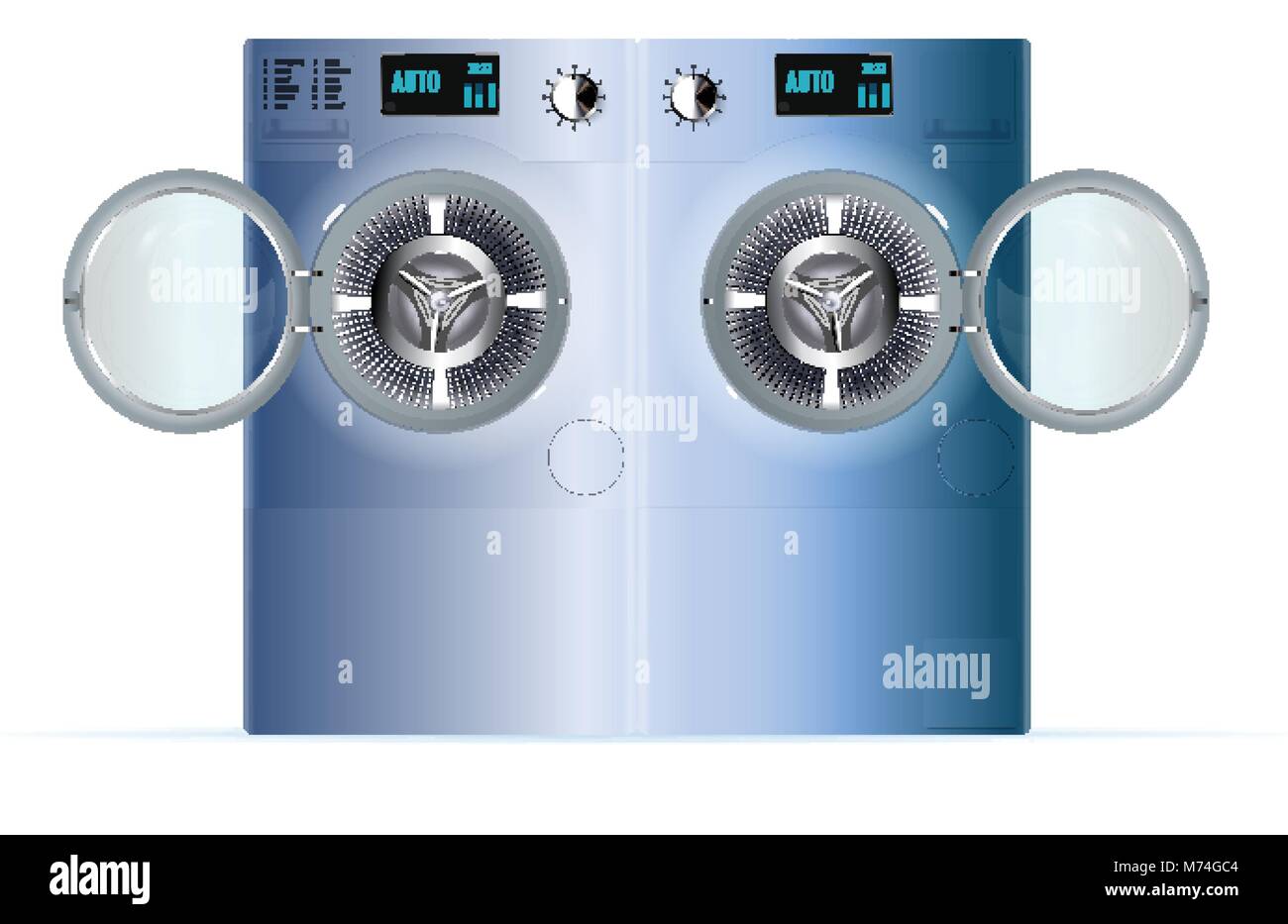 Washing machine spin cycle Stock Vector Images - Alamy