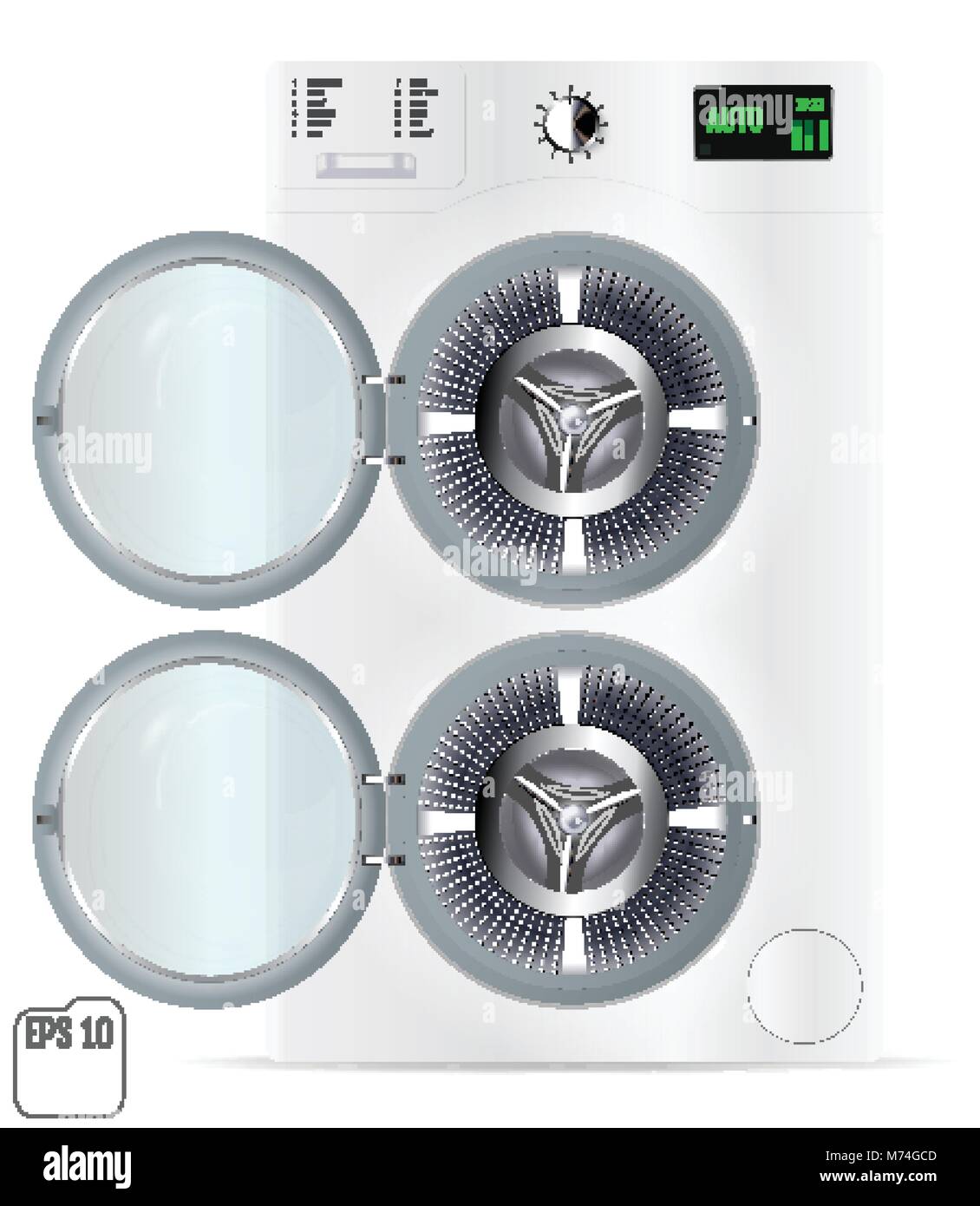 Front view detail Stock Vector Images - Alamy