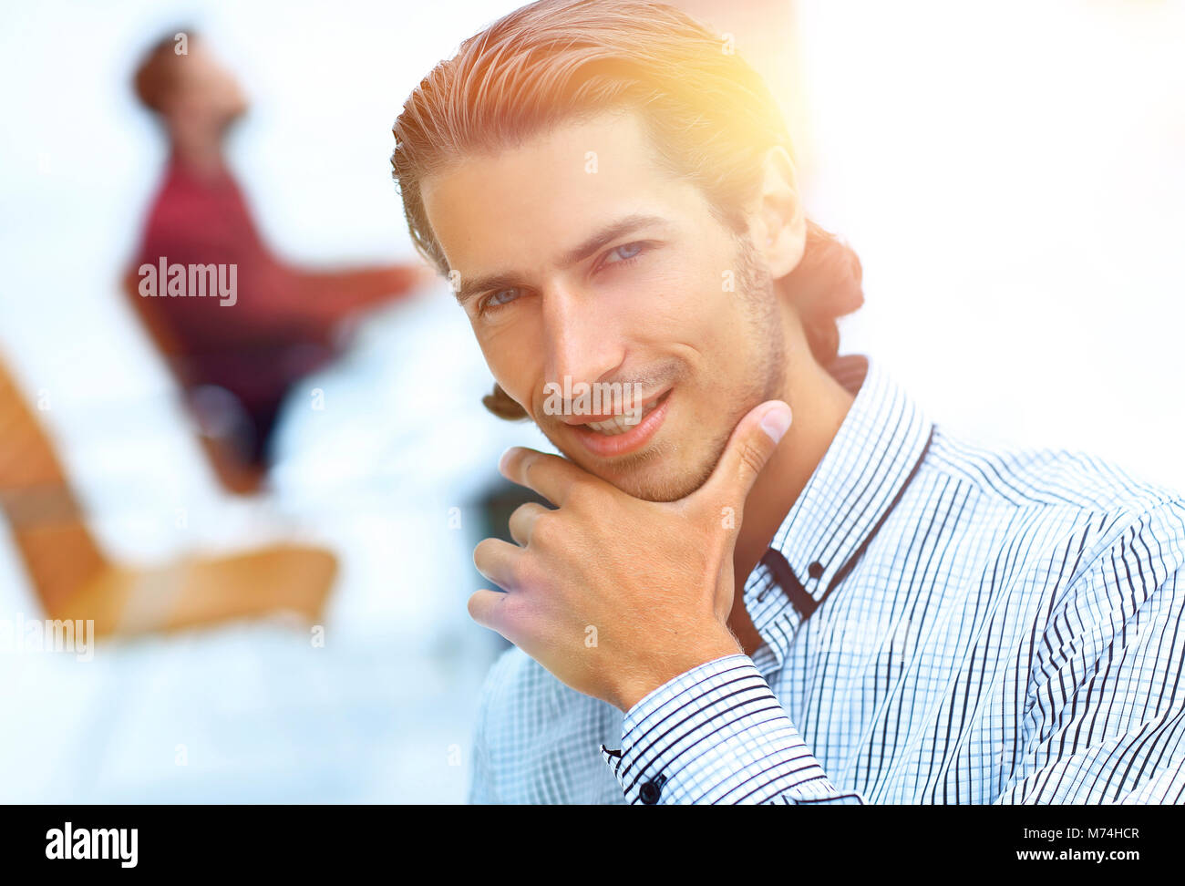portrait of a successful man Stock Photo - Alamy