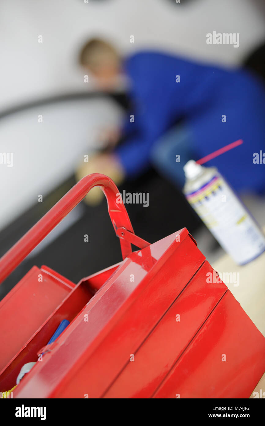 closed tool box i Stock Photo - Alamy