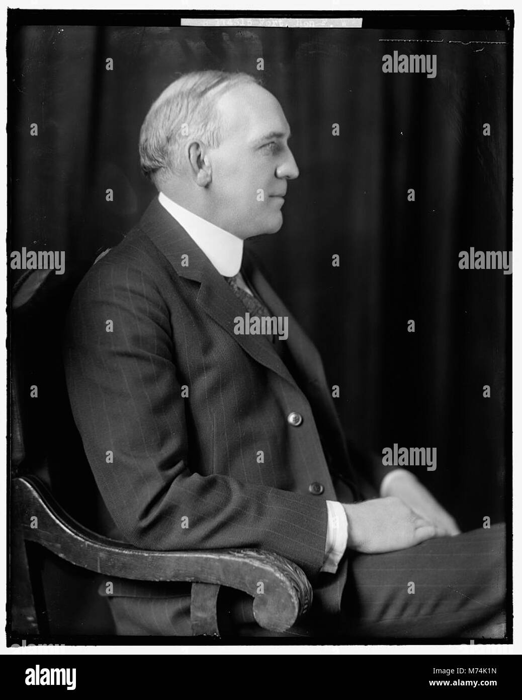 This image presents an honorable portrait of F.W. Fort, an individual ...