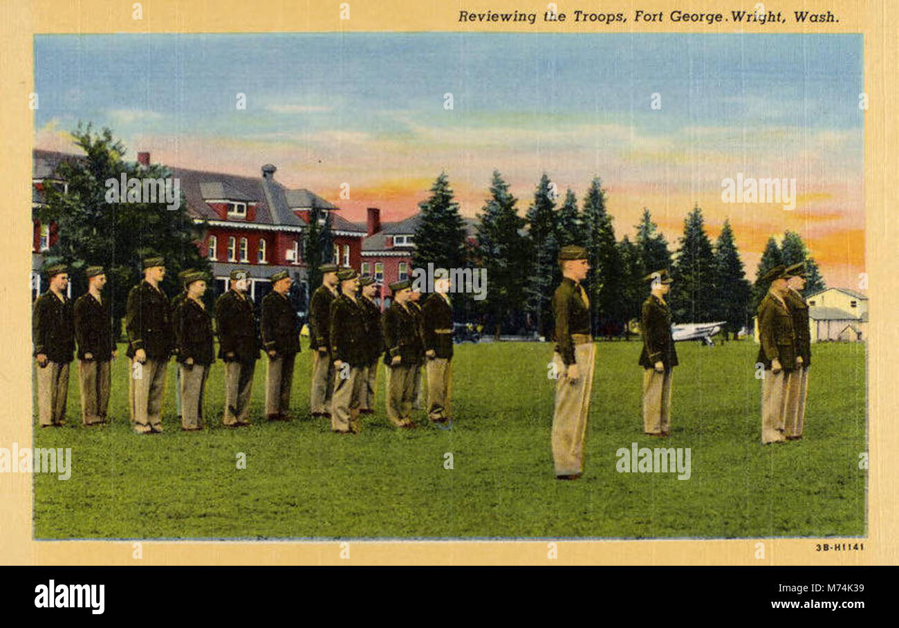 American troop review hi-res stock photography and images - Alamy