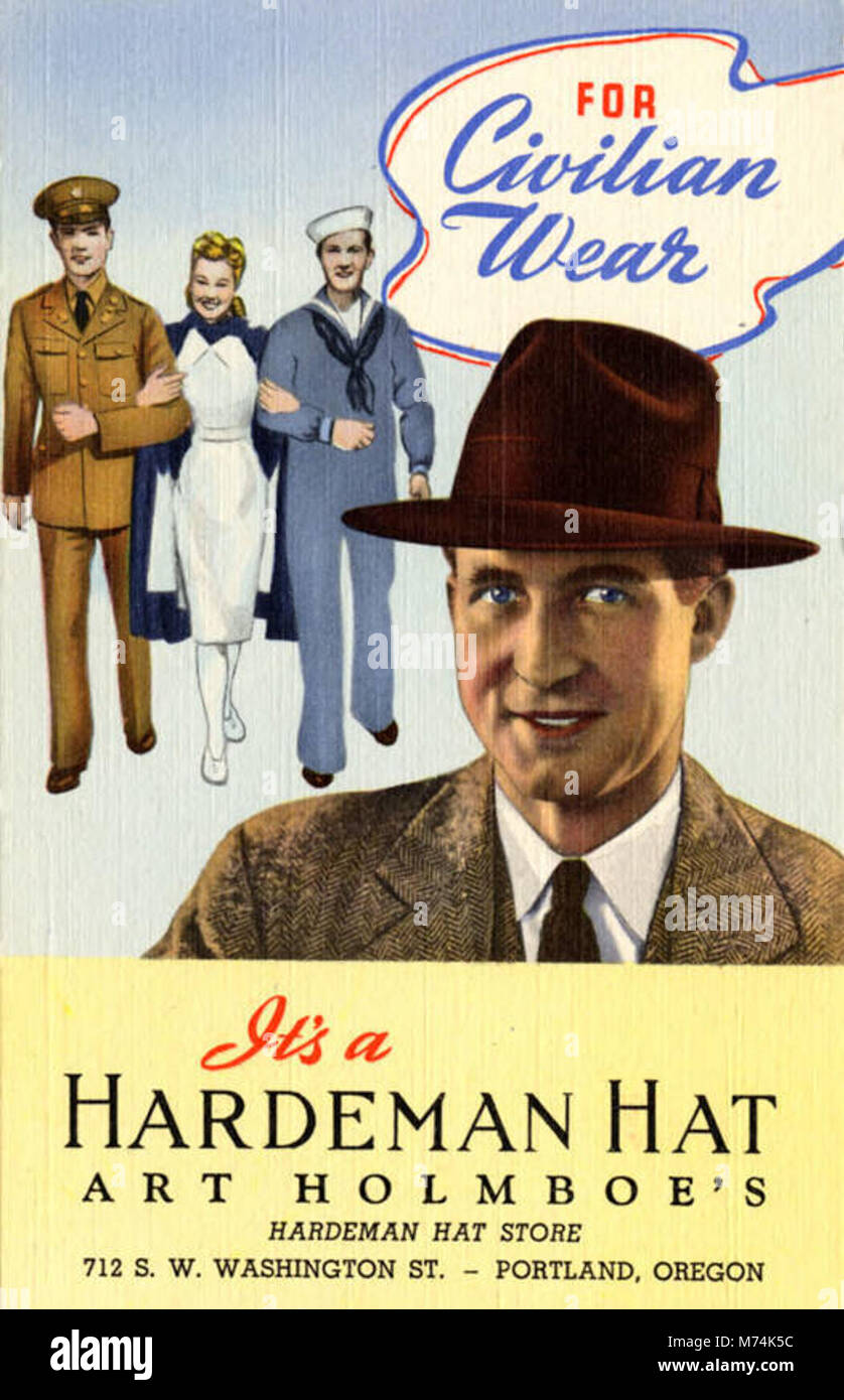 Civilian hat hi-res stock photography and images - Alamy