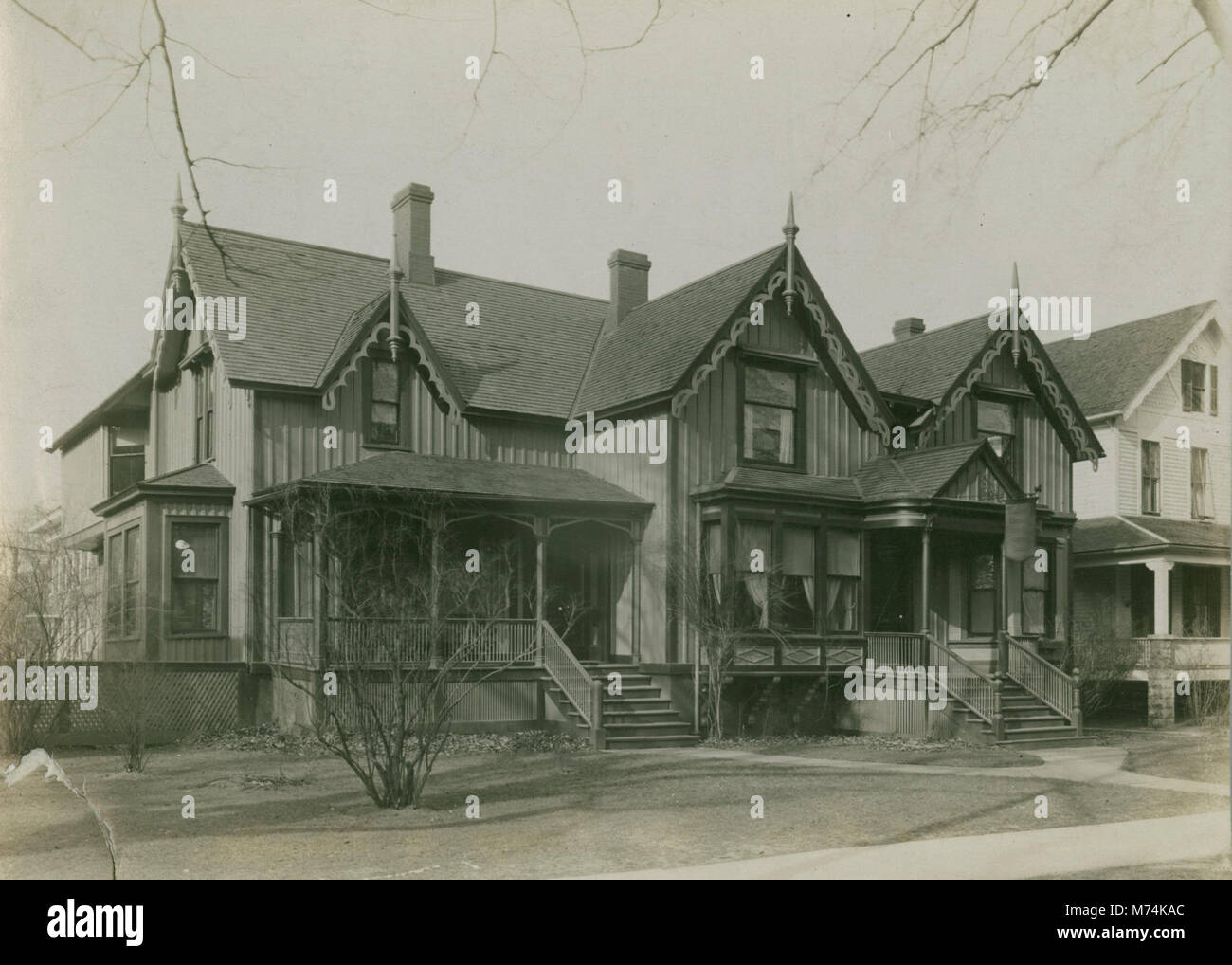 Frances Willard House, located in Evanston, Illinois, early 20th ...