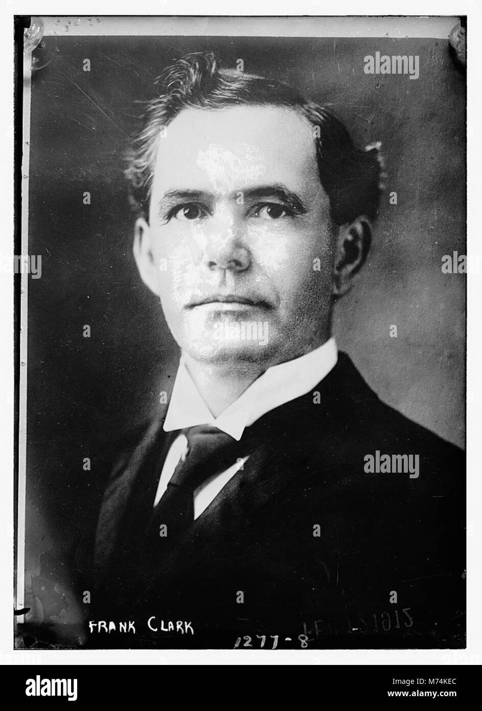 This image is of Frank Clark, likely a notable historical figure. The ...