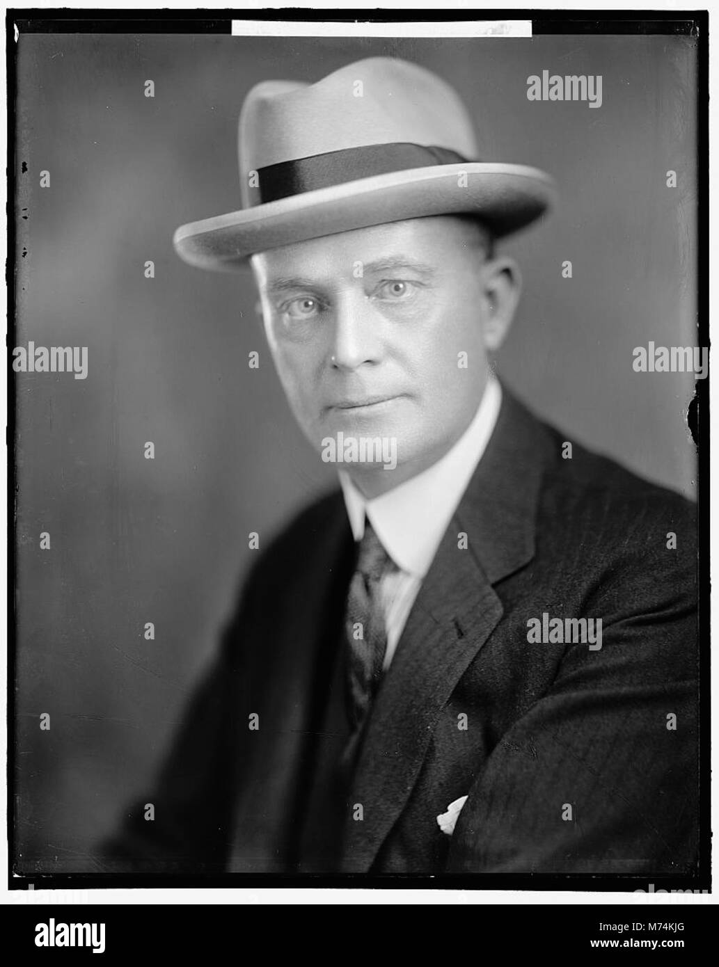 A formal portrait of Robert Frazer Jr., depicting his status as an ...