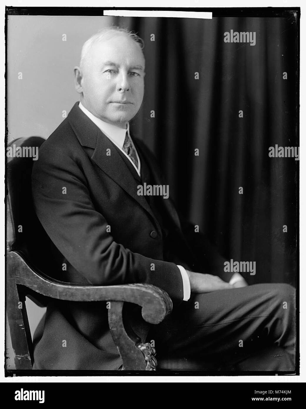 J.A. Frear, an honorable political figure, is depicted in this formal ...