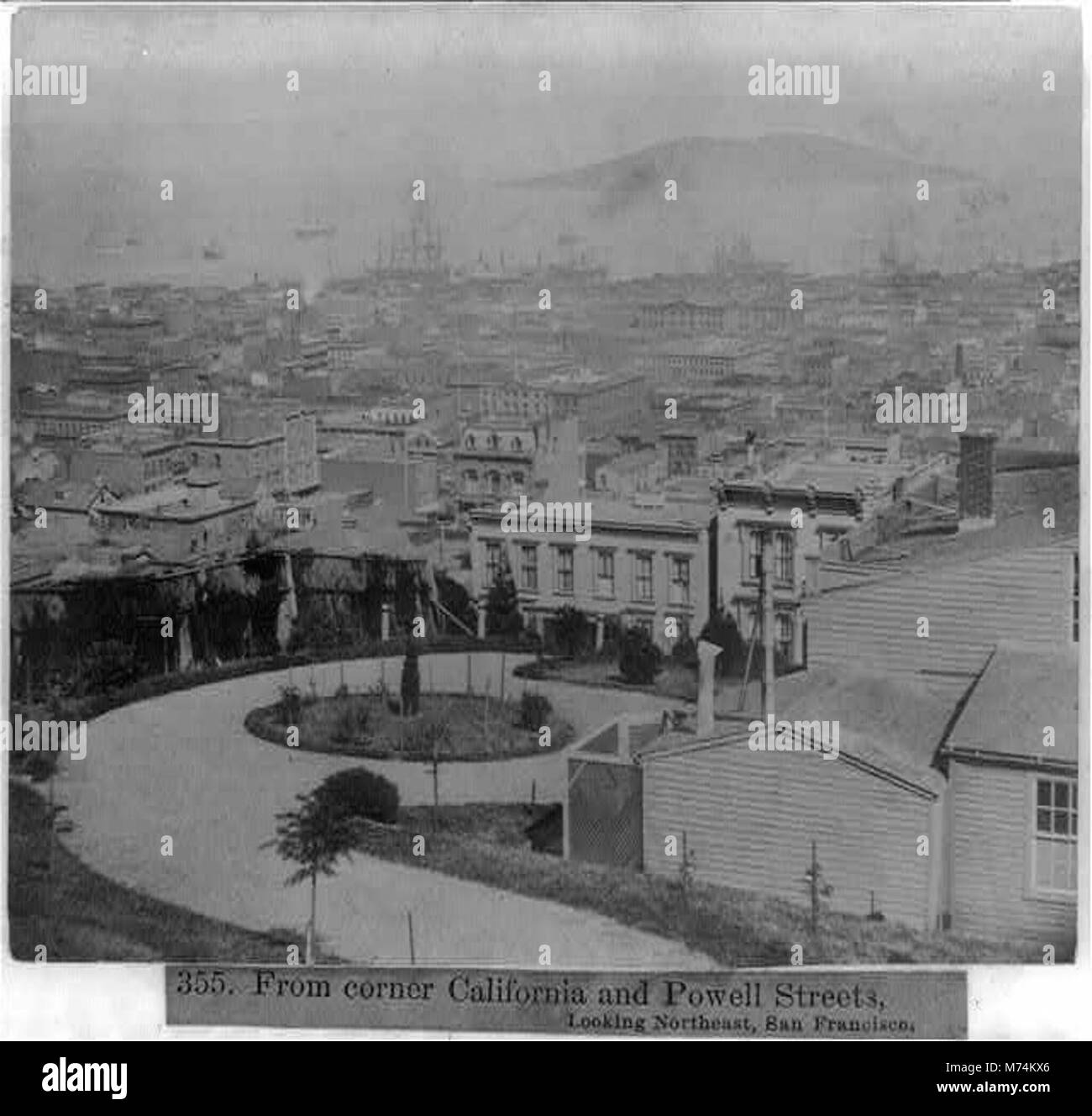 San francisco powell street Black and White Stock Photos & Images - Alamy