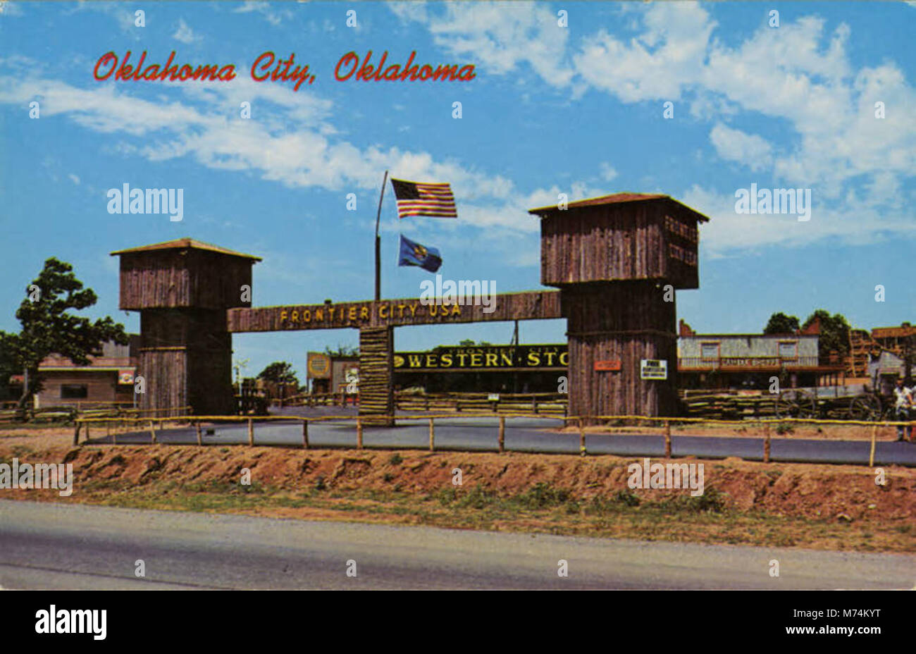 Frontier City (NBY 435460 Stock Photo - Alamy