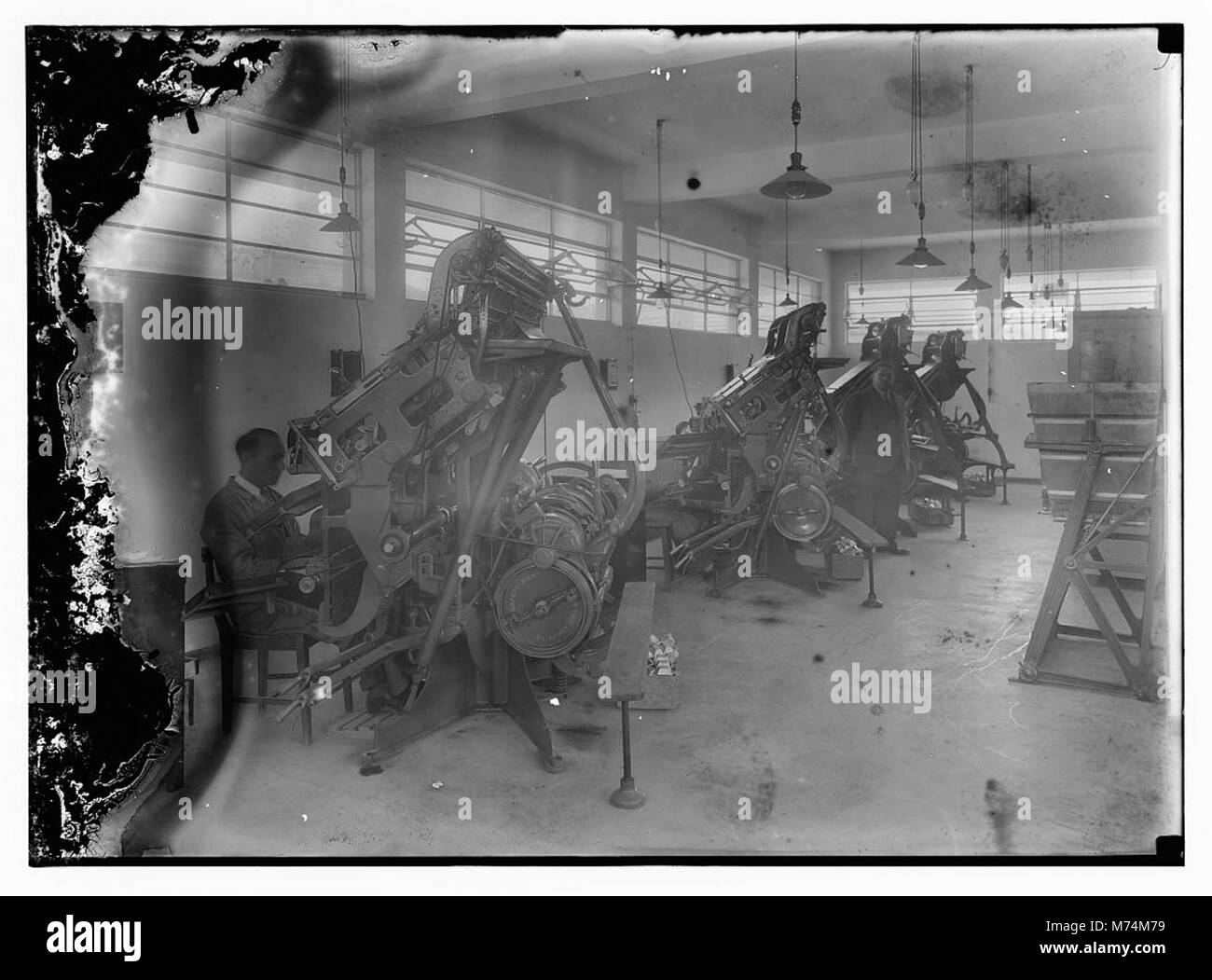 A photograph of the U.S. Government Printing Office (G.P.O.), a key ...