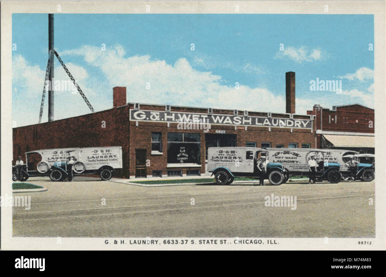 G. & H. Laundry was a business located at 6633-37 South State Street in ...