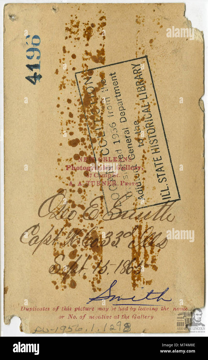 G. E. Smith (ALP BIB 900 Stock Photo - Alamy