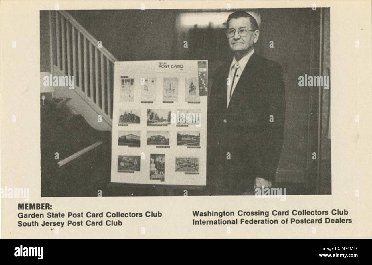 A postcard showcasing the Washington Crossing, an event of historical ...