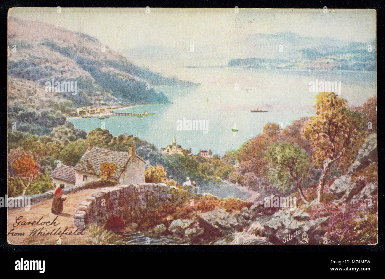 Gareloch from Whistlefield (NBY 440289 Stock Photo - Alamy