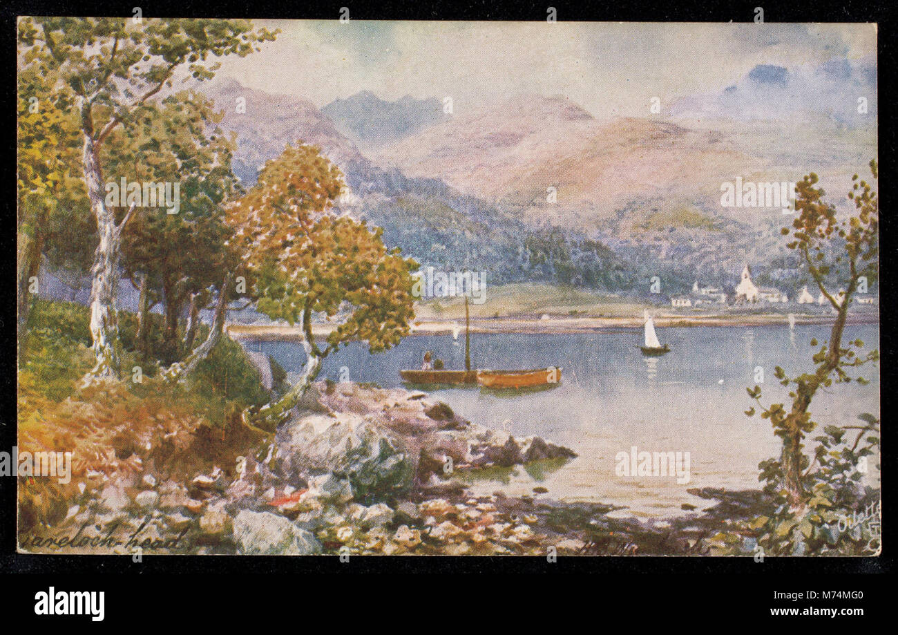 This photograph captures Gareloch Head, showcasing its natural beauty ...