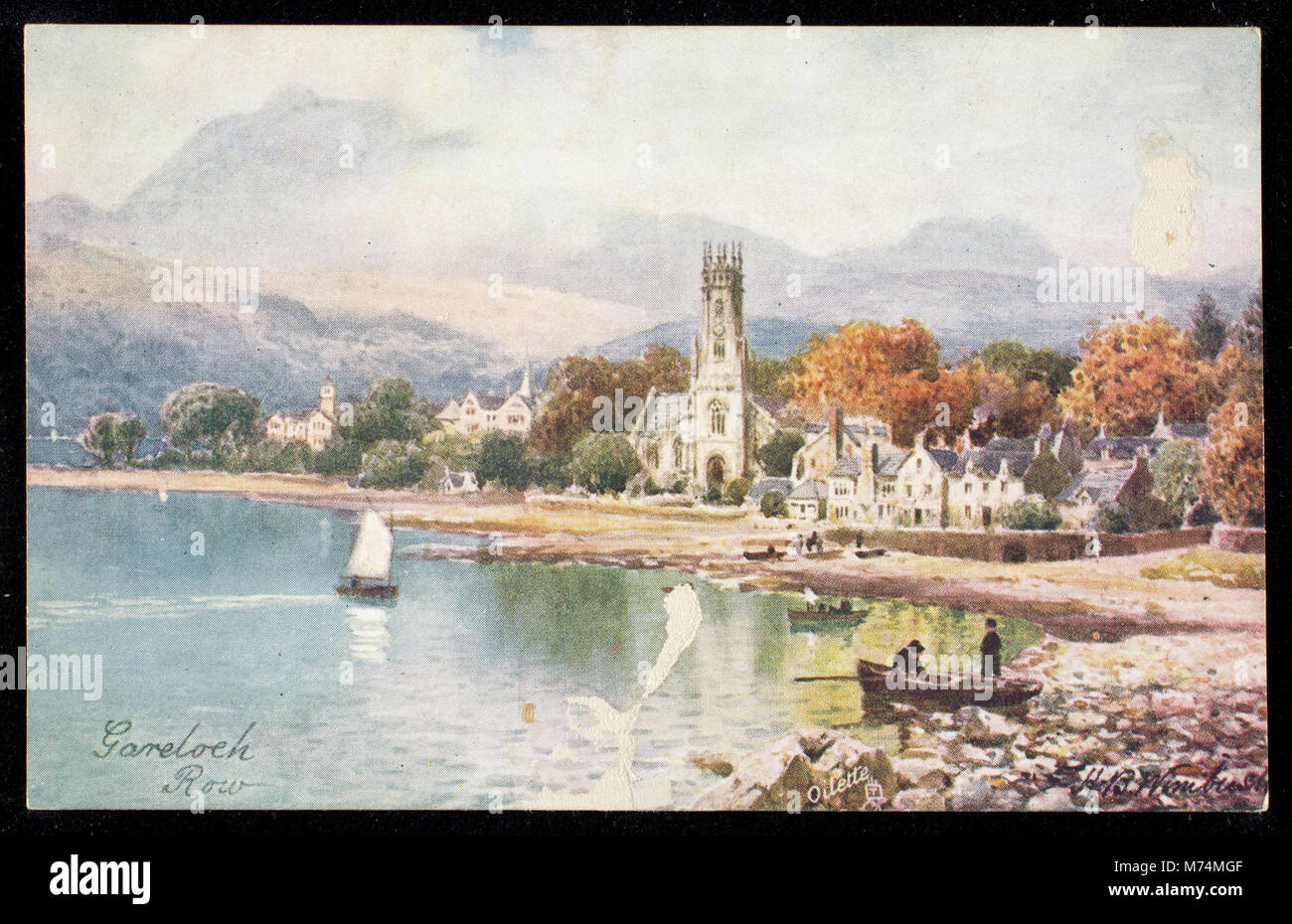 A photograph of Gareloch Row, located in the scenic area of Gareloch ...