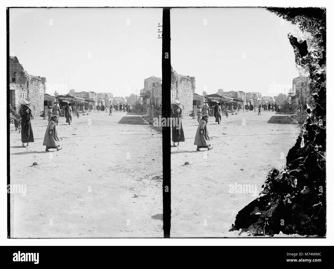 The ruins of Gaza, a city with a long history dating back to ancient ...