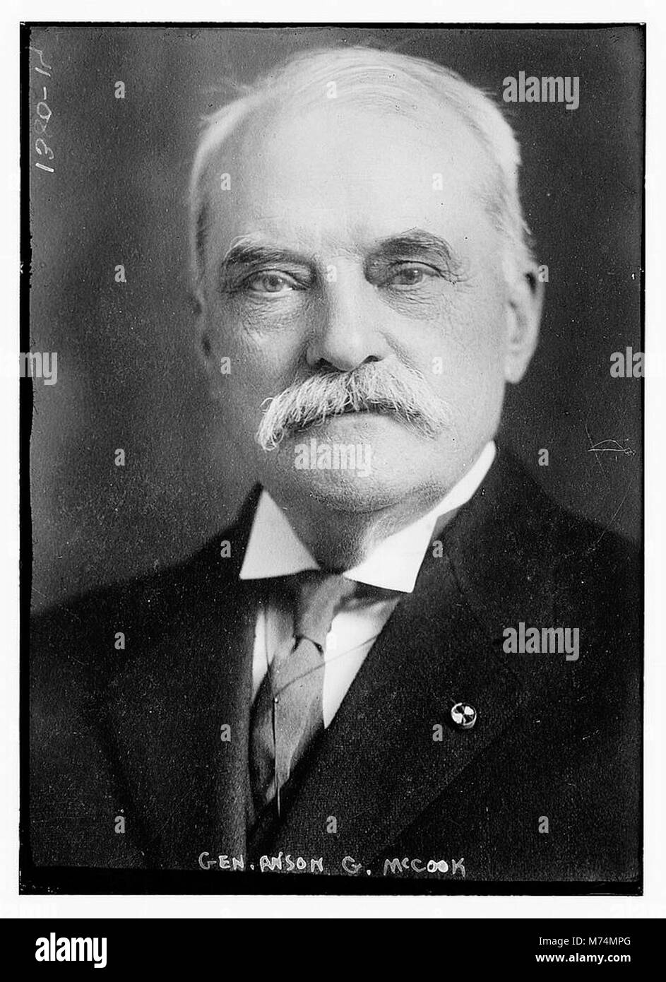 A photograph of General Anson G. McCook, a prominent figure in the ...