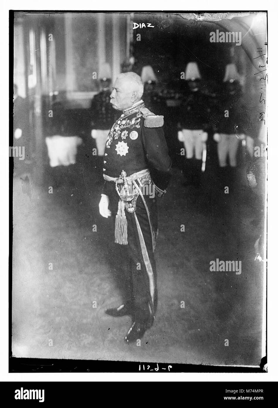 A portrait of General Díaz of Mexico, a significant figure in Mexican ...