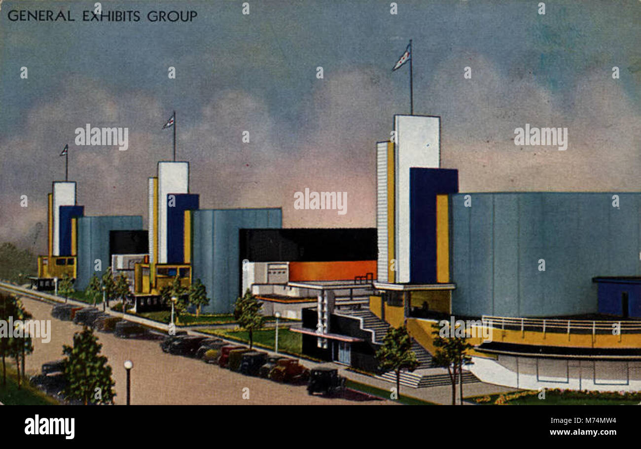 A photograph depicting a General Exhibits Group, capturing a public ...