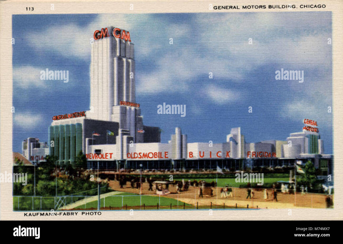 The General Motors Building in Chicago, a notable skyscraper in the ...