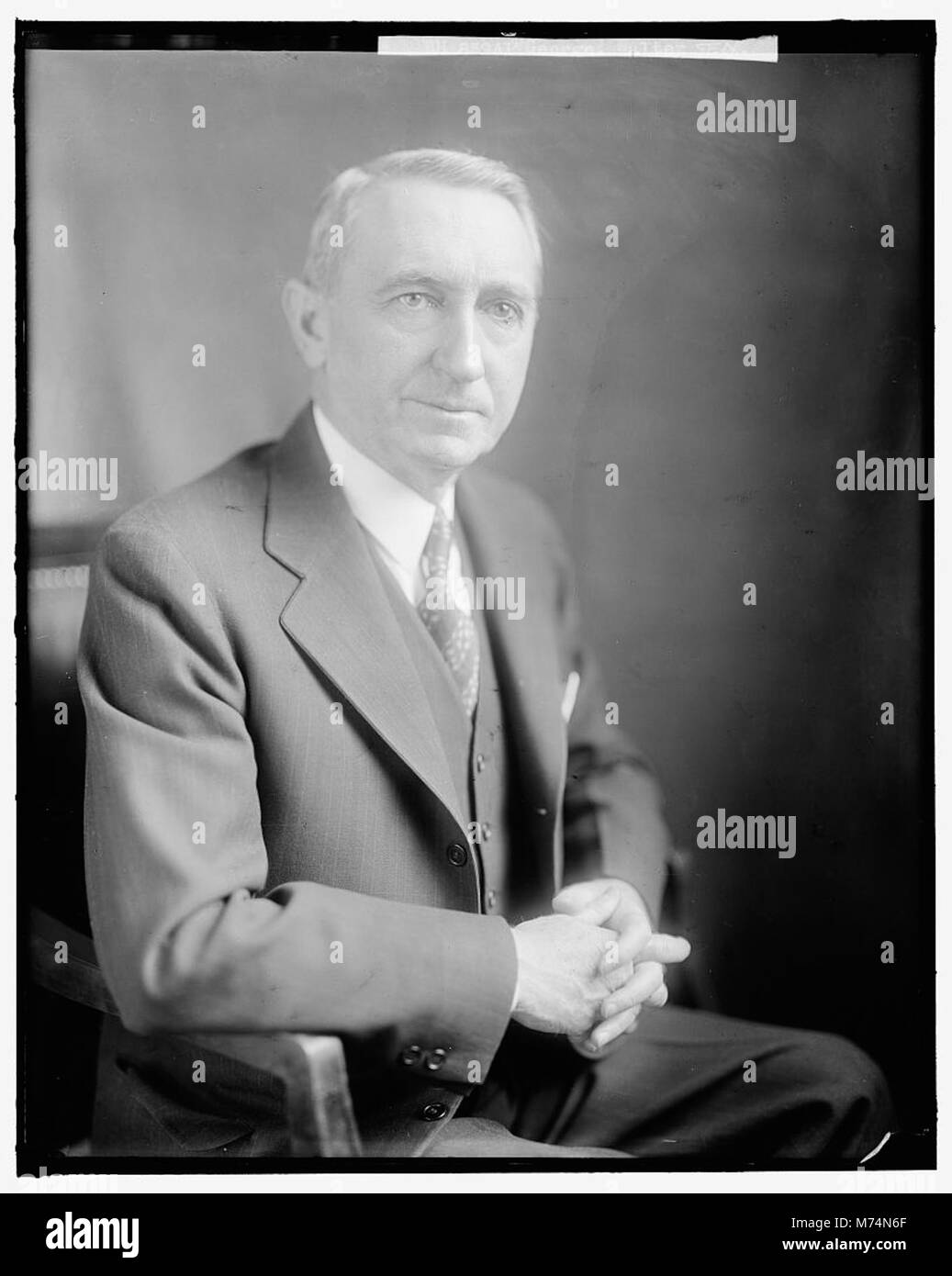 This image features Walter George, a U.S. Senator known for his ...