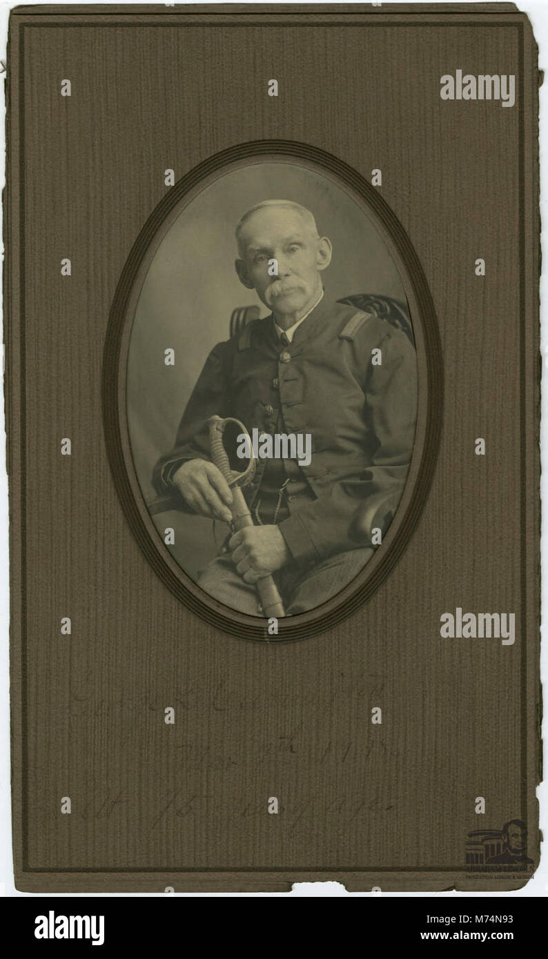 A portrait of George D. Carrington, an individual known for his ...