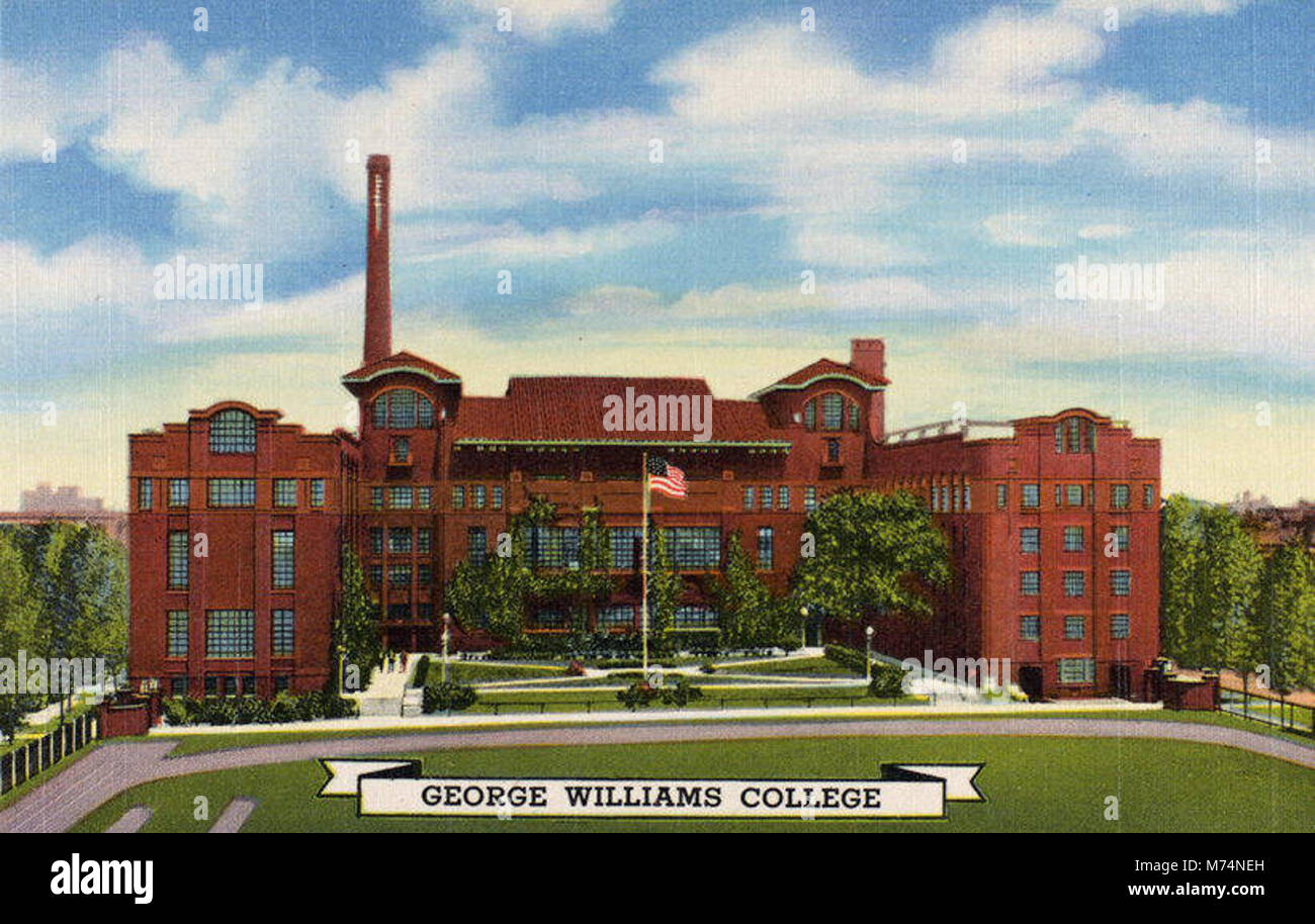 A photograph of George Williams College, an educational institution ...