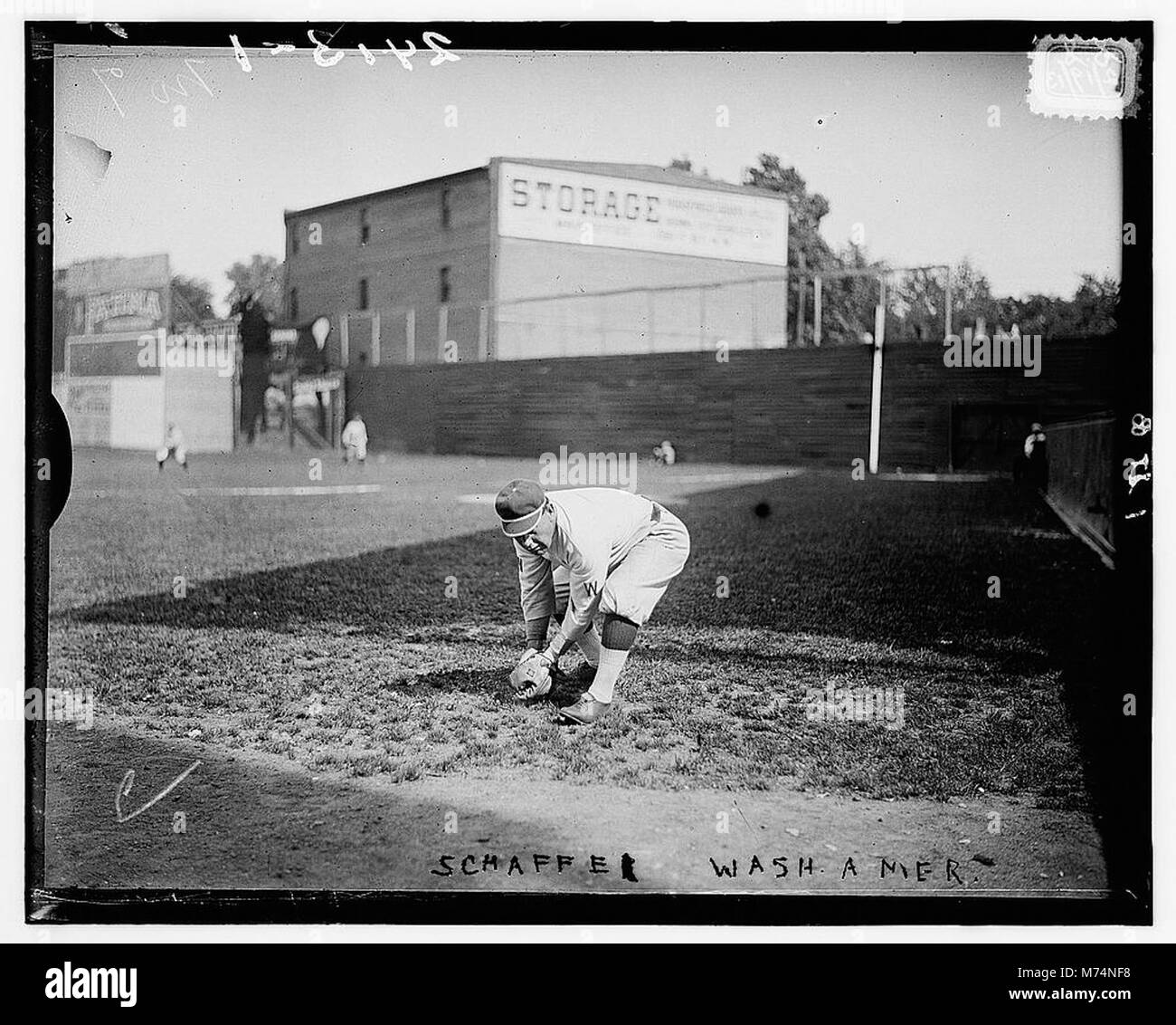 This image features Germany Schaefer, a baseball player who played for ...